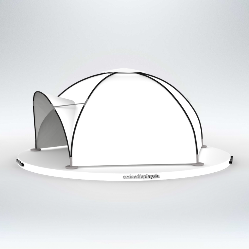 Runde Pavillons einsetzen für deine Firma, deine Stadt oder neue Ideen.